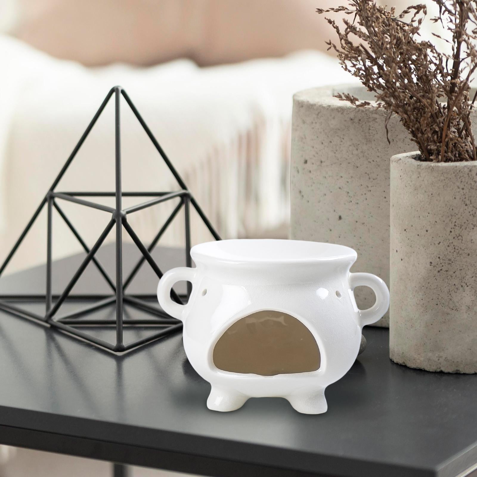Ceramic Tealight Candle Holder Essential Oil Burner, Aroma Diffuser ...