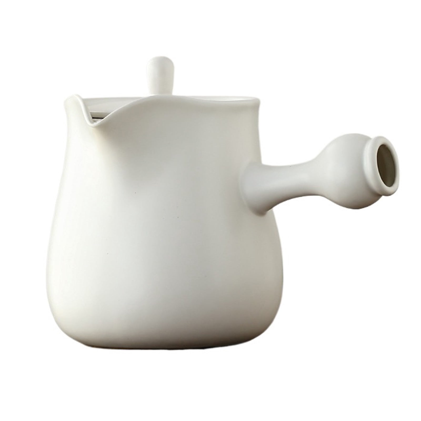 Ceramic Teapot, 1000 ml Porcelain Teapot with Filter and Handle Tea ...