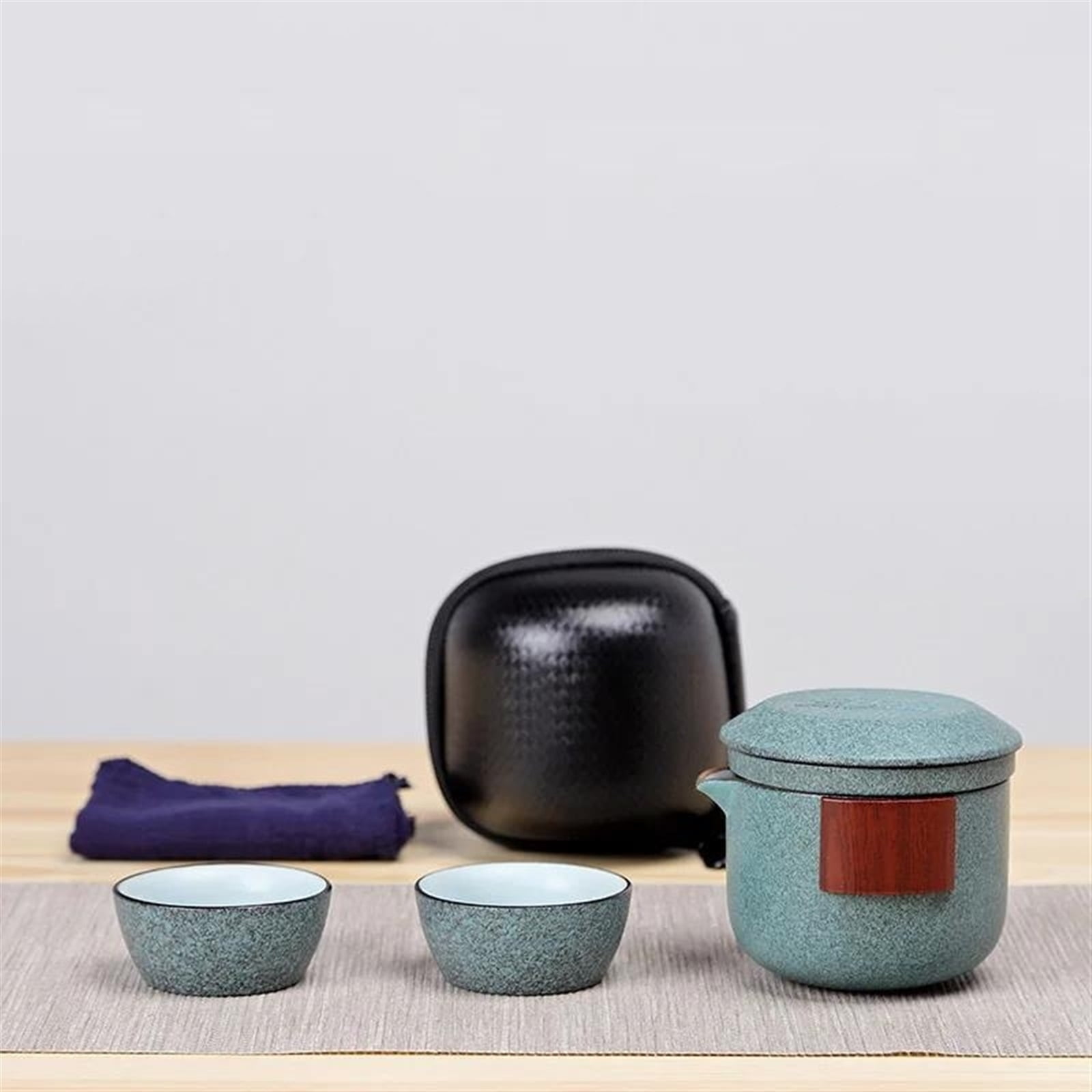 Ceramic Teapot Gaiwan Tea Cup Porcelain Gaiwan Tea Sets Portable Travel ...