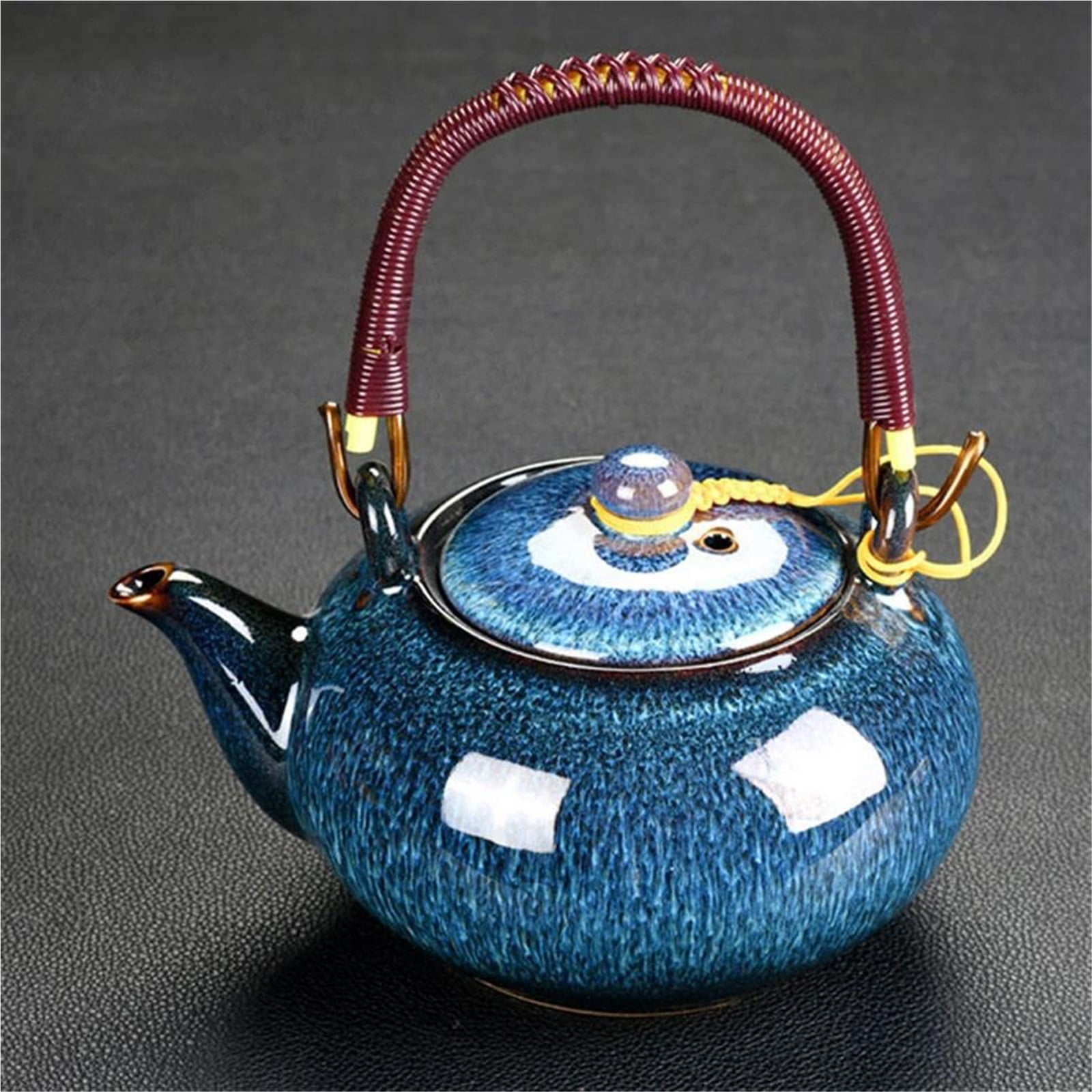 Ceramic Teapot Large 700ML Home Handle Pot Tea Room Accessories Tea Pot ...