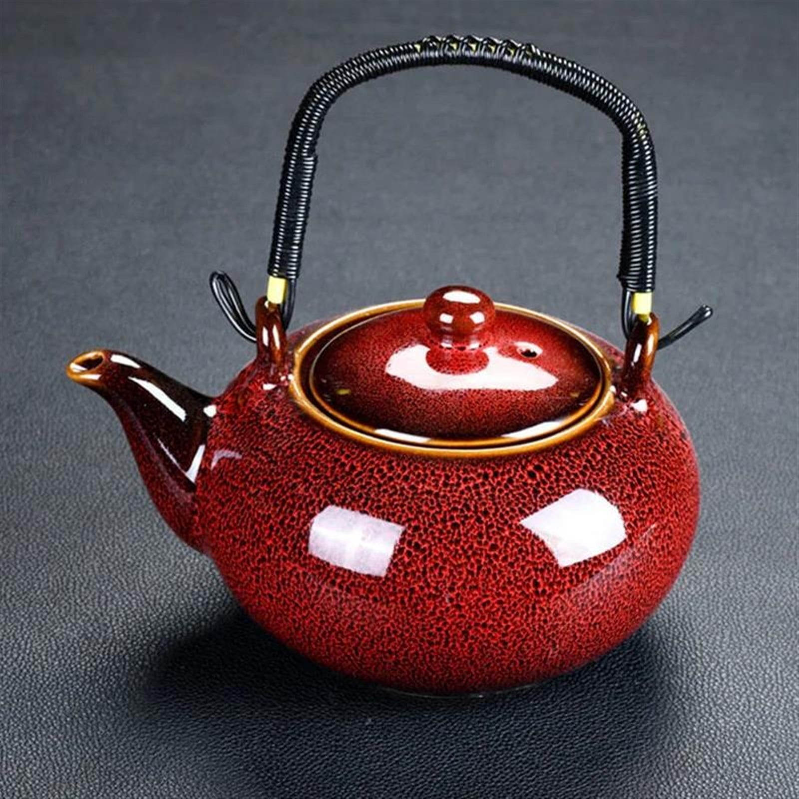 Ceramic Teapot Large 700ML Home Handle Pot Tea Room Accessories Tea Pot ...