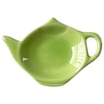 Ceramic Teapot-Shaped Tea Bag Holder and Coaster for Tea Parties and ...