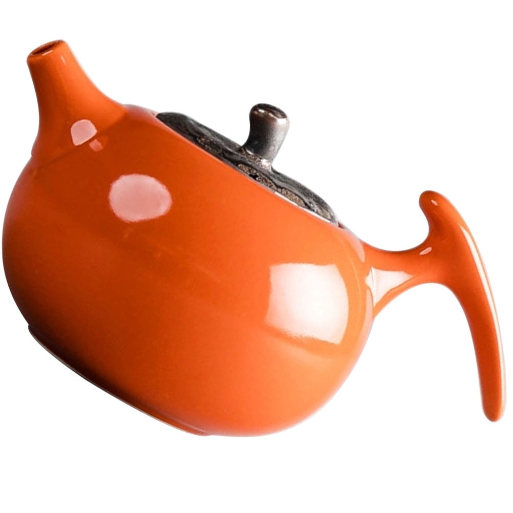 OUNONA Fruit Shaped Teapot Ceramic Fruit Teakettle Household Ceramic ...