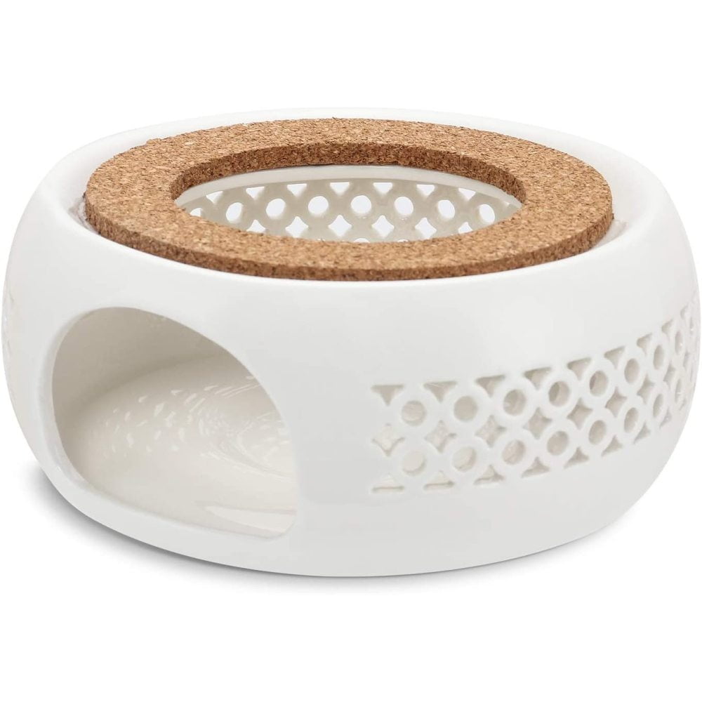 Ceramic Teapot Warmer Hollow Carved Design Heating Coffee Warmer For ...