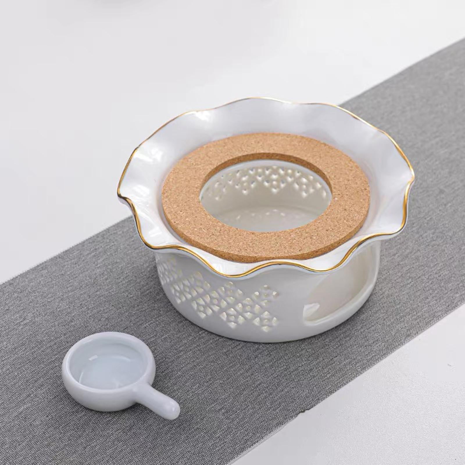 Ceramic Teapot Warmer Tealight Heating Burner Candle Furnace Race Tea ...