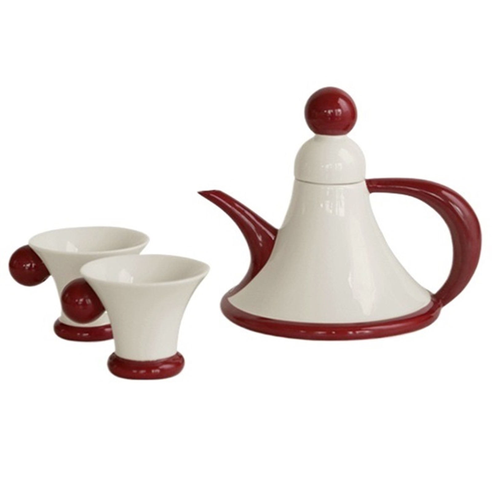 Ceramic Teapot with Cups Set Porcelain Tea Set Tea Lovers Gift Tea ...