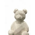 Ceramic Teddy Bear Bank - White - Walmart.com