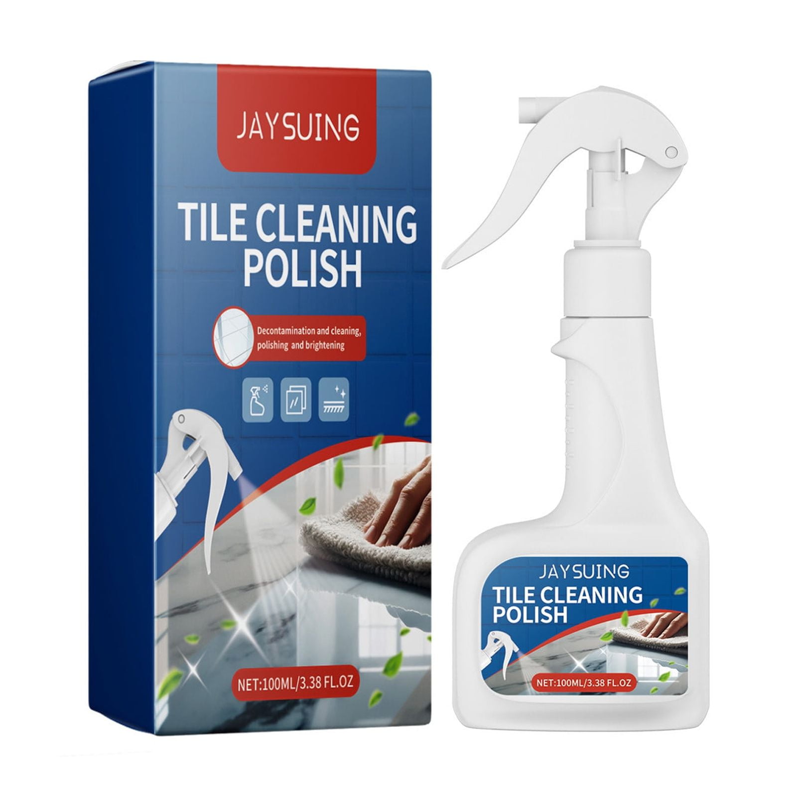 Ceramic Tile Cleaning Polish Agent Kitchen Bathroom Cleaner Restores ...