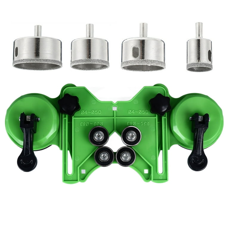 Tile hole saw guide store