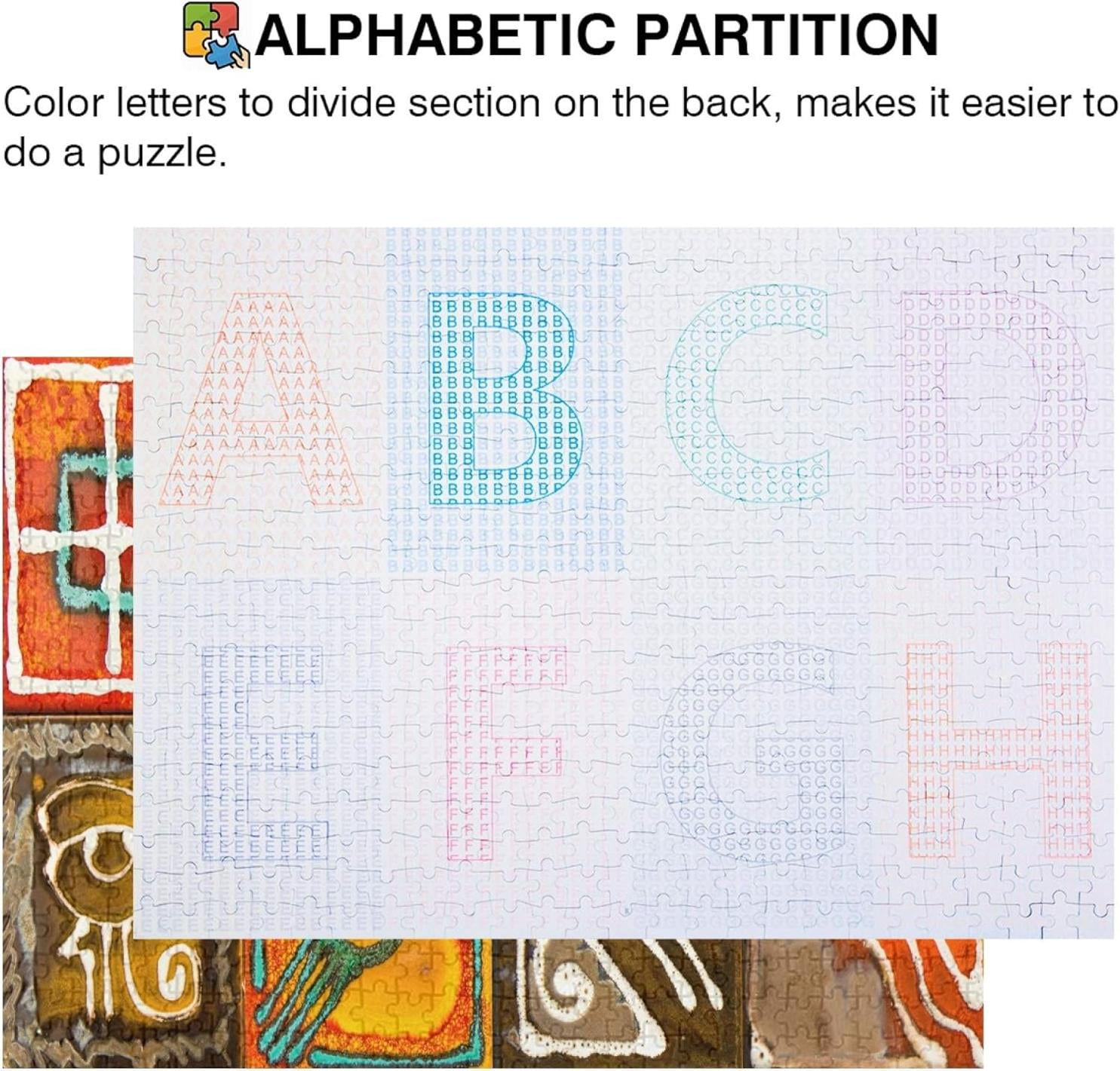 Ceramic Tiles Design Jigsaw Puzzle 500 Pieces, Intellectual ...