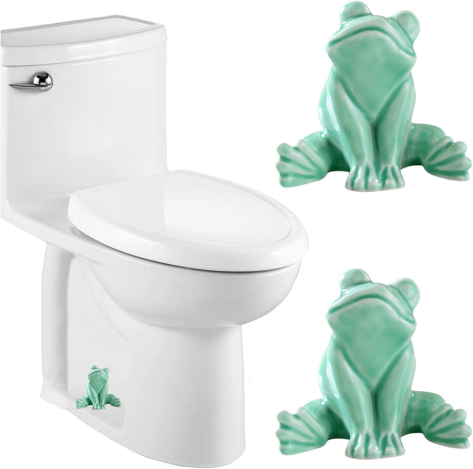 Ceramic Toilet Bowl Caps Decorative Toilet Seat Cover Caps Ceramic ...