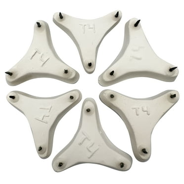 Ceramic Tripod 3-Point Kiln Stilt with Points 1-3/8" Apart for Kiln ...