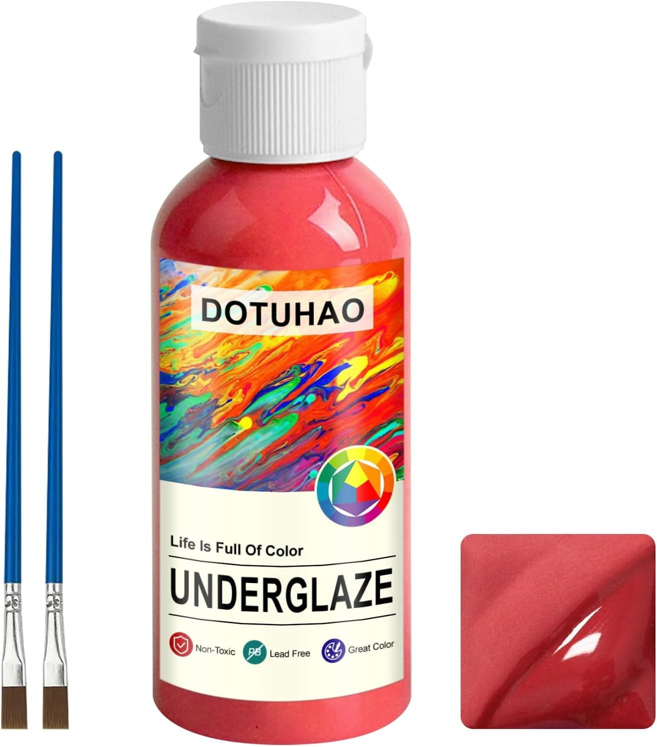 Ceramic Underglaze Paint Rock paints, art supplies, brushes and ...