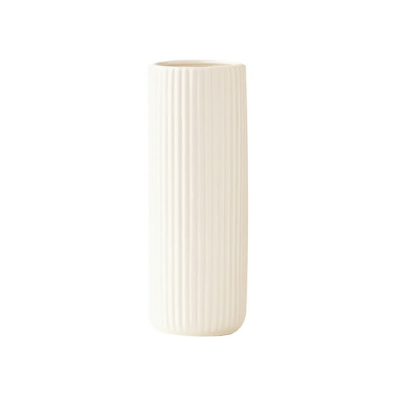 Ceramic Vase Ceramic Vase Home Living Room White Hydroponic Flower Pot ...