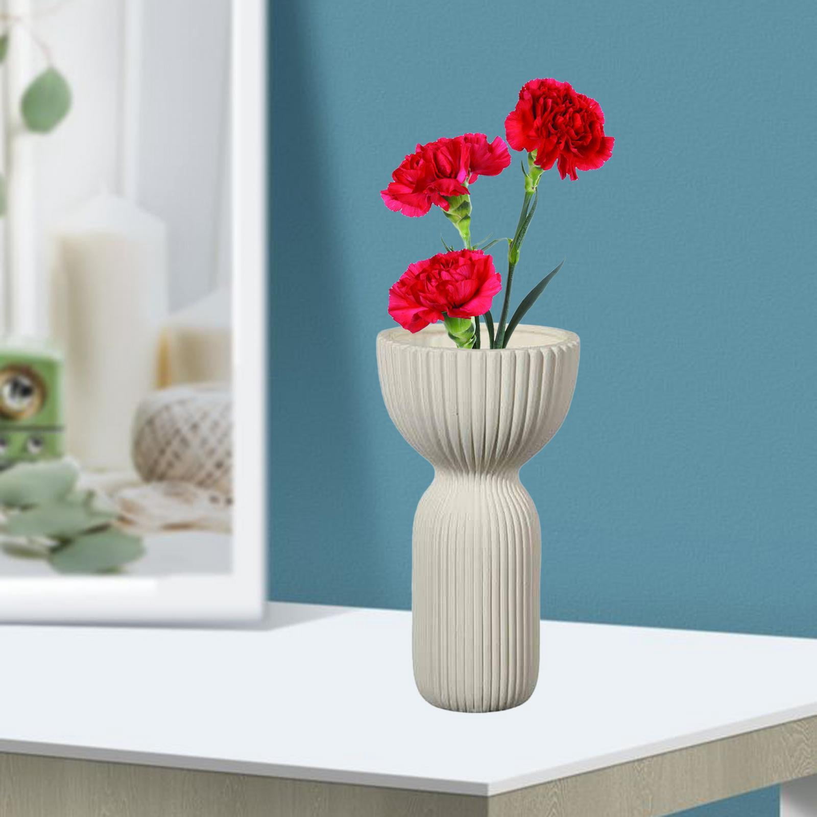 Ceramic Vase Flower Vase Collectible Photo Prop Gift Flowerpot Flower ...