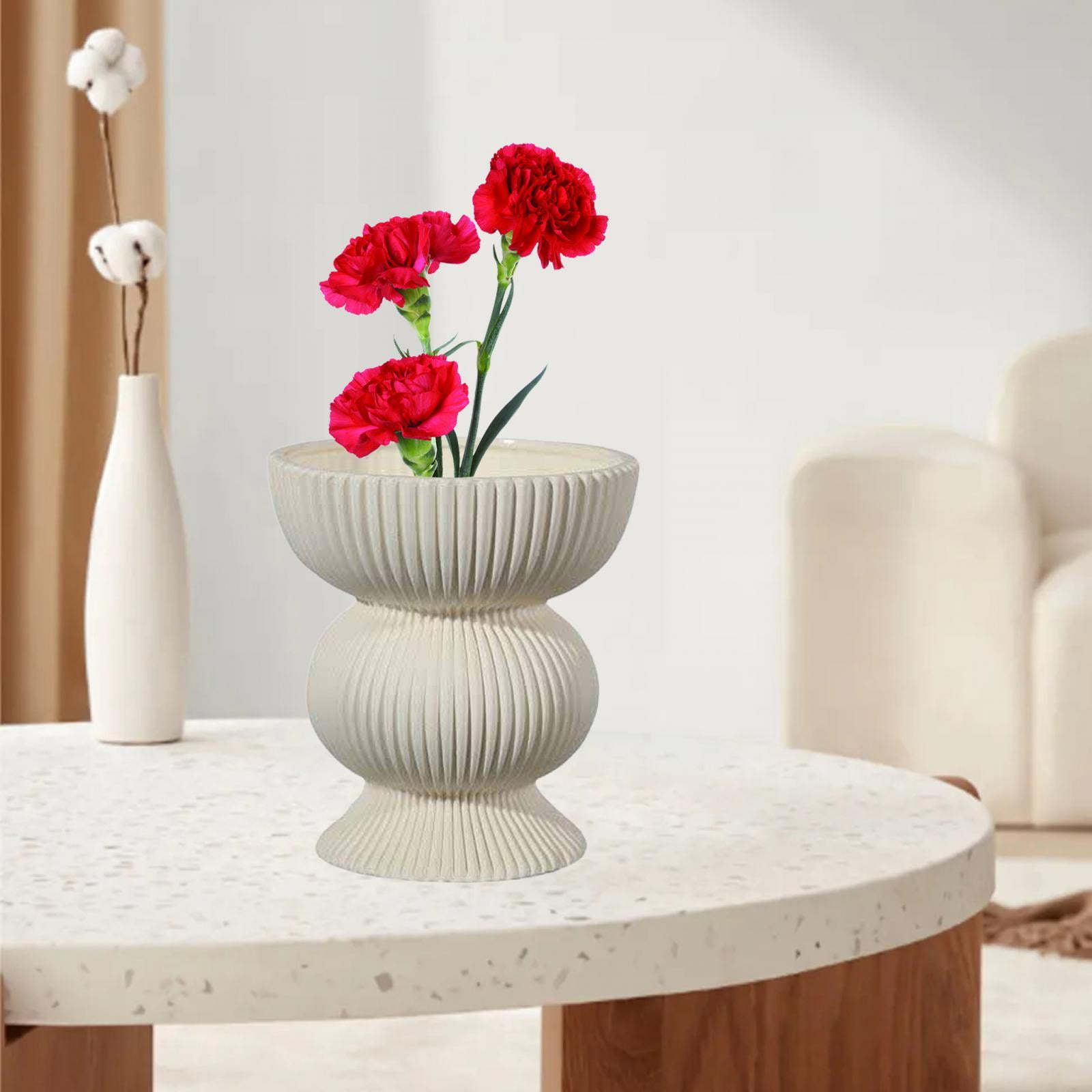 Ceramic Vase Flower Vase Collectible Photo Prop Gift Flowerpot Flower ...