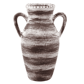 Red Ceramic Vase