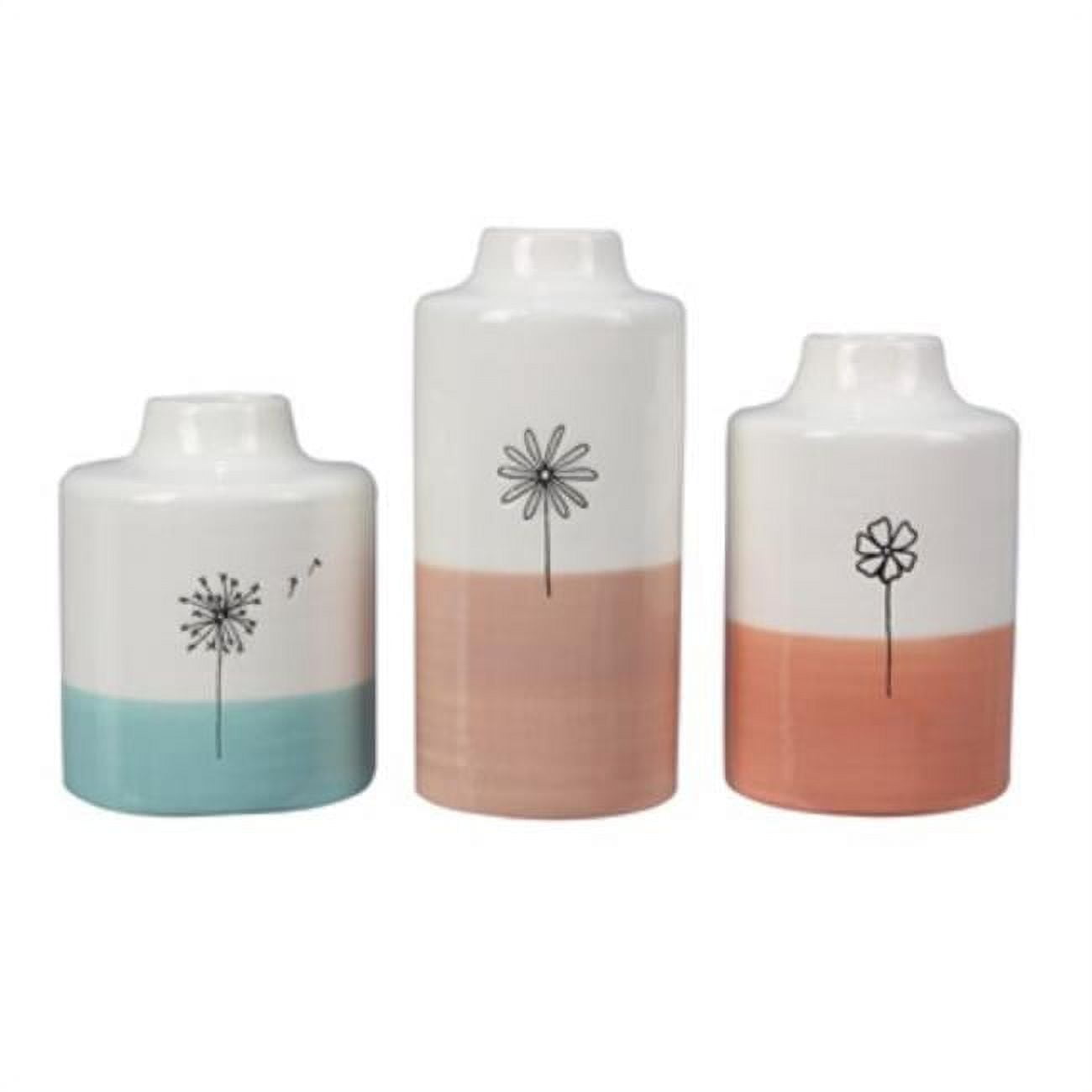 Ceramic Vases Set - 3 Piece - Walmart.com