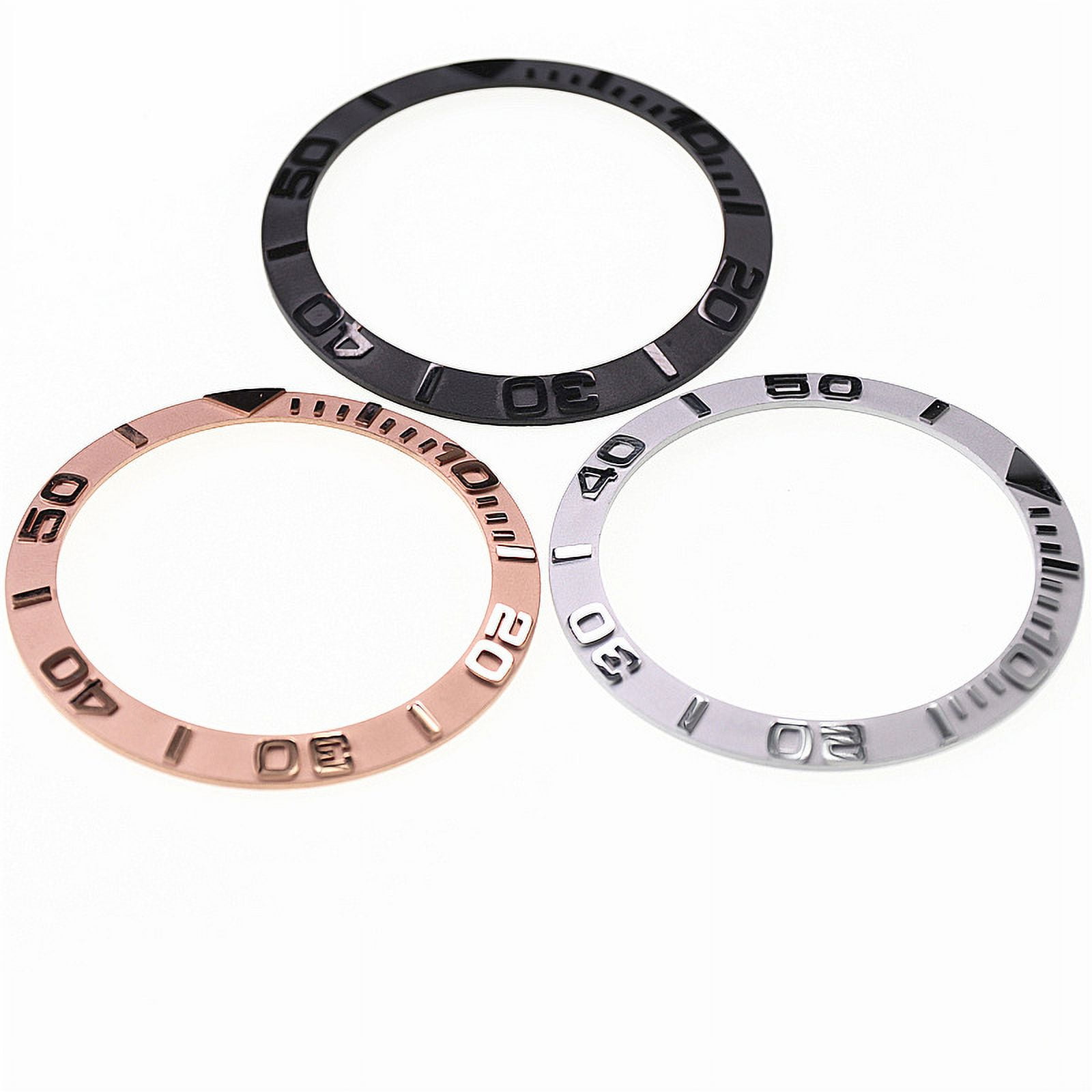 Ceramic Watch Ring Outer Diameter 38mm Convex Scale Ring Watch Outer ...