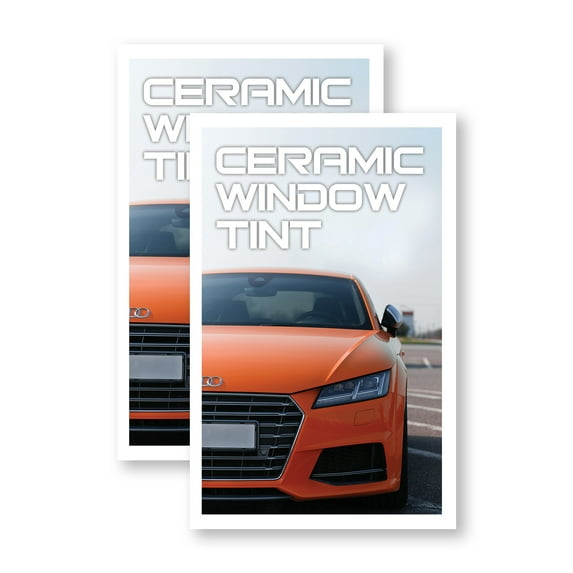 Ceramic Window Tint (2-Pack) 24 Inch x 36 Inch Vinyl Decals | Sign ...