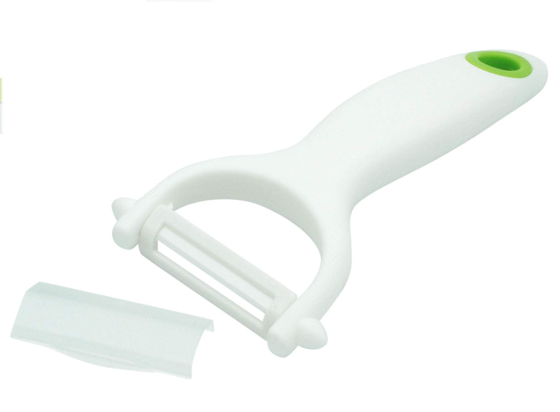 Ceramic Y Peeler - Great for Vegetables, Fruit, and Potatoes, Blade ...