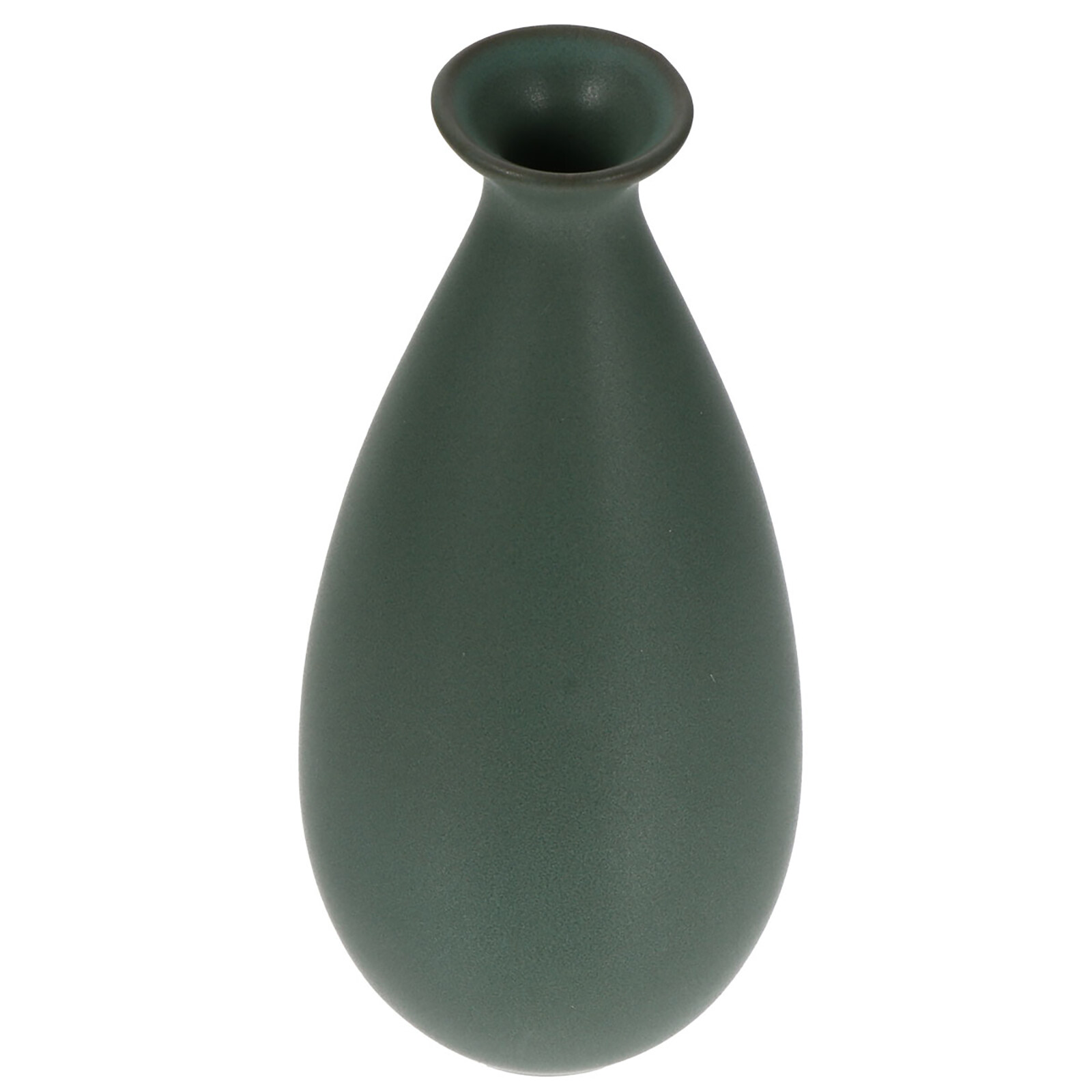 Ceramic Zen Flower Vase - Green Desktop Vase Antique Flower Vase ...