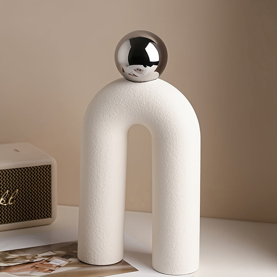 Ceramic arch sculpture-multifunctional interior decoration decorations ...