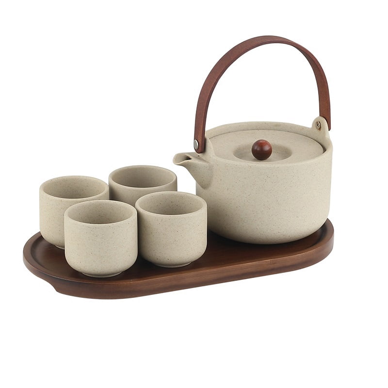 Ceramic cold water cup teapot tea separation large teapot home office ...