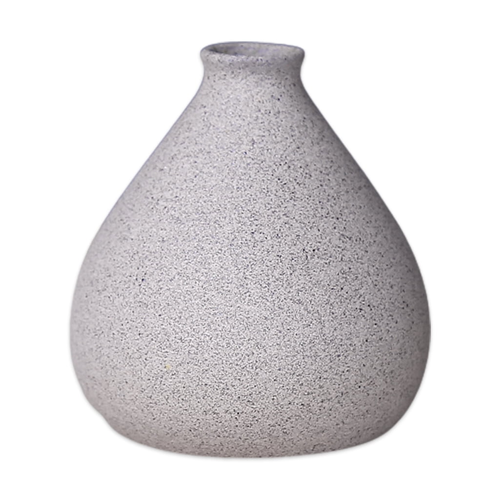 Ceramic flower vase, Gray - Walmart.com