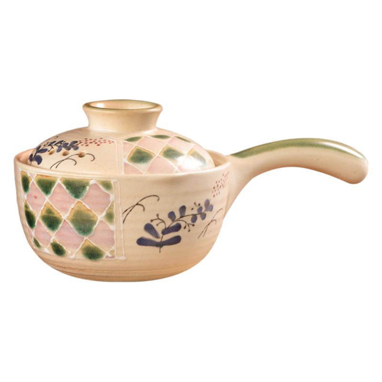 Ceramic milk pot, 1.2L milk pot with handle, ceramic casserole pot ...