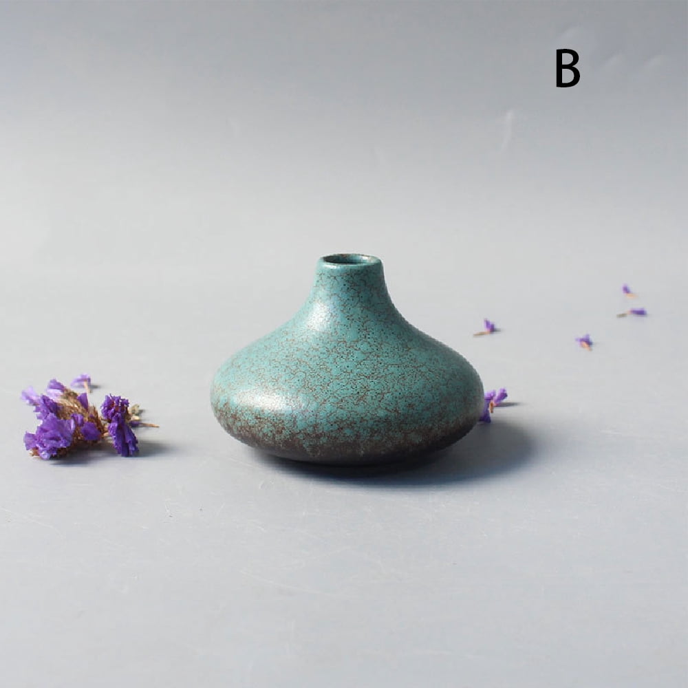 Ceramic small vase, home decoration handicraft desktop decoration ...