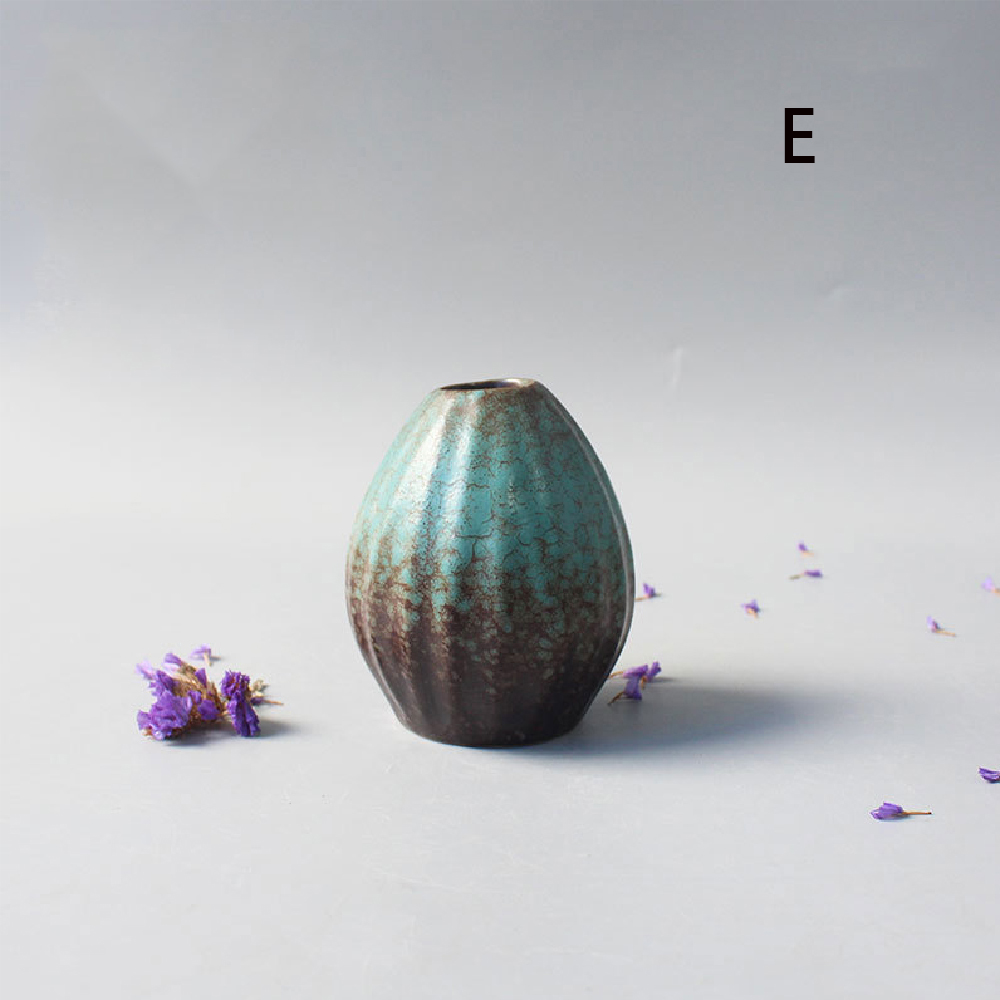 Ceramic small vase, home decoration handicraft desktop decoration ...