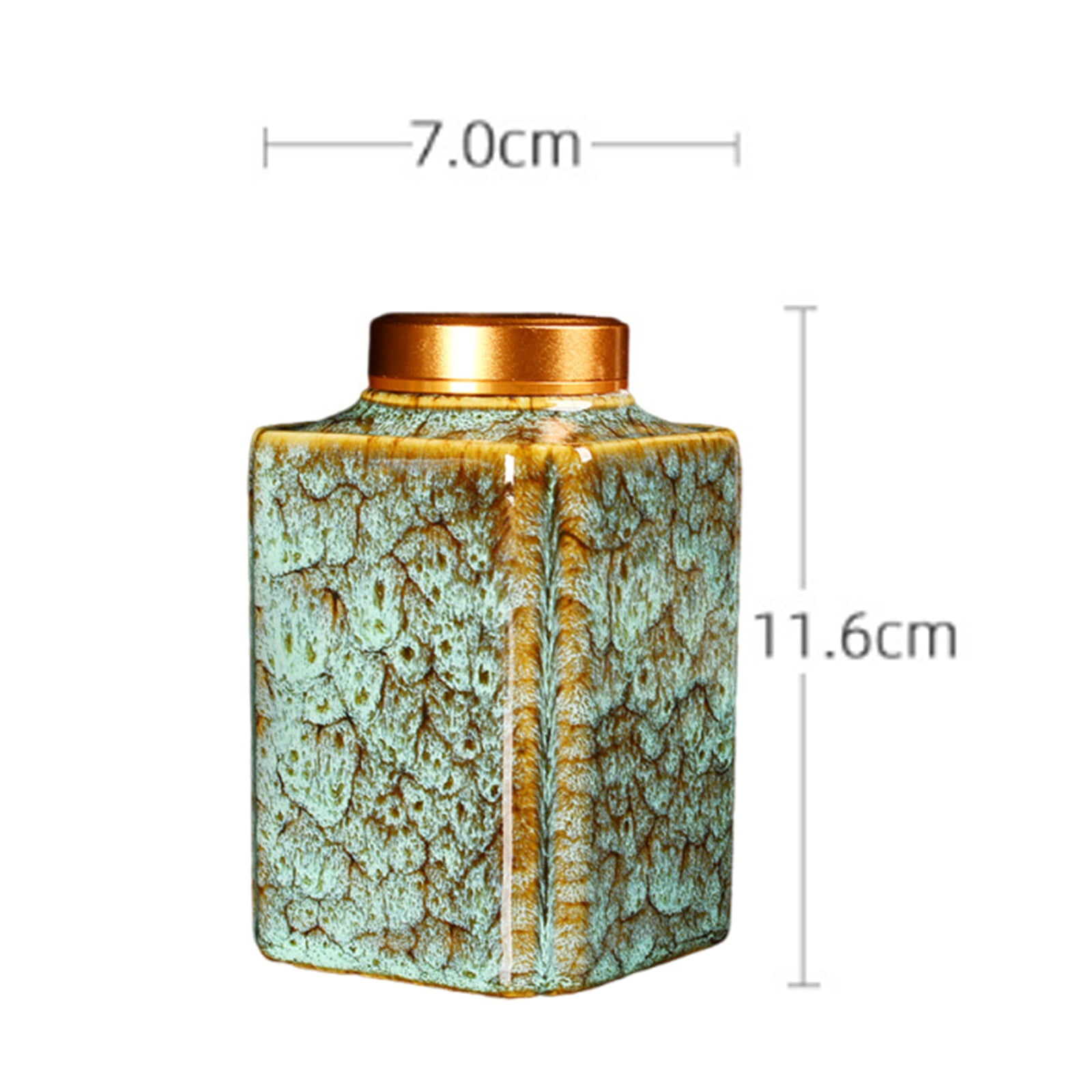 Ceramic tea container, airtight sealable, compact and handy. ceramic ...