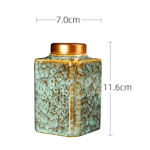 Ceramic tea container, airtight sealable, compact and handy. ceramic ...