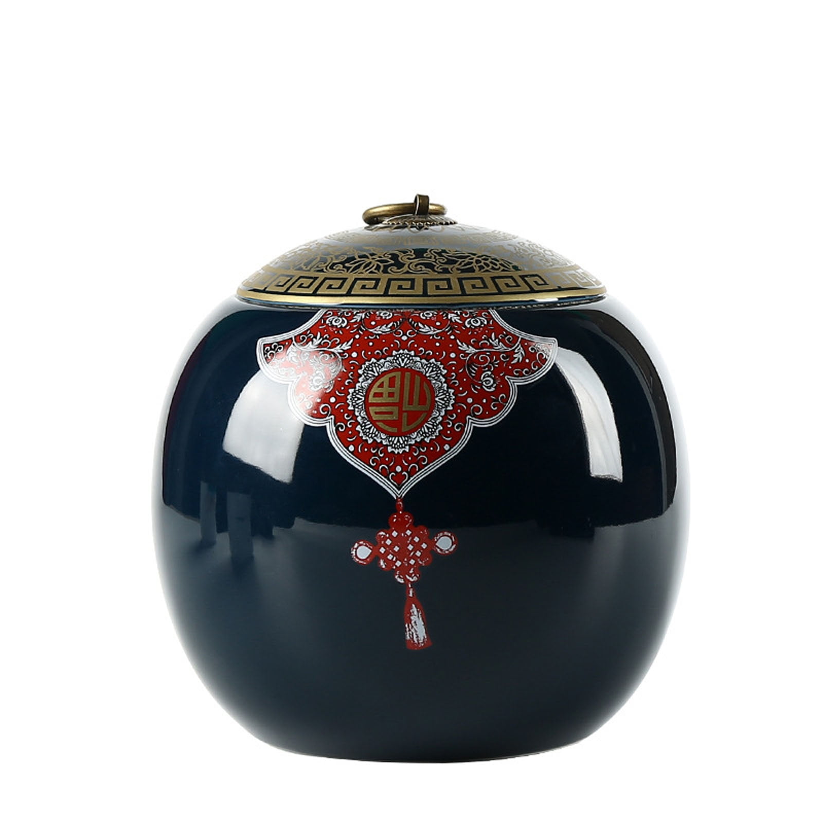 Ceramic tea container, storage jars, sealing jar, porcelain tea ...