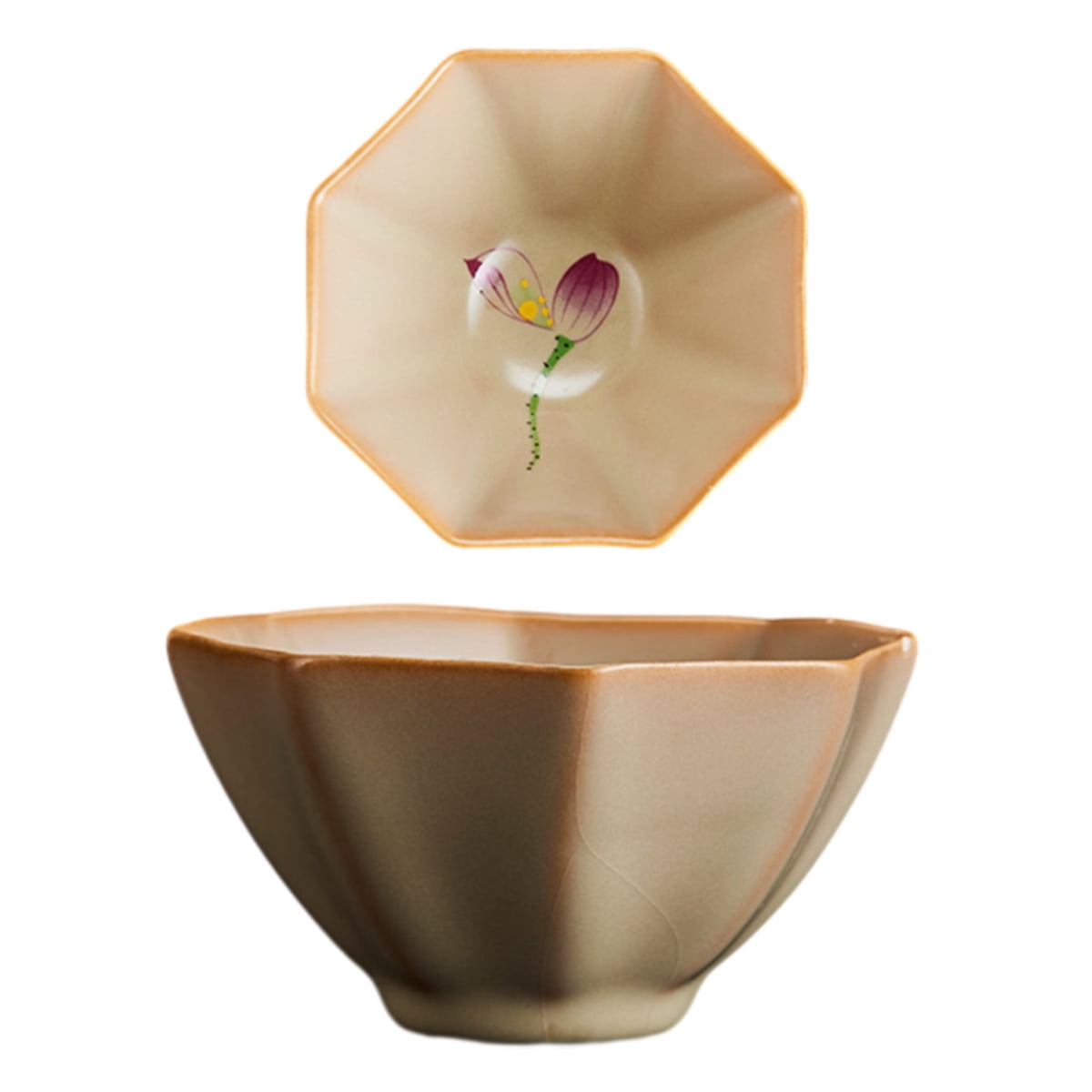 Ceramic teacup, beautiful Jianzhan teacup, Tianmu glazed teacup, home ...