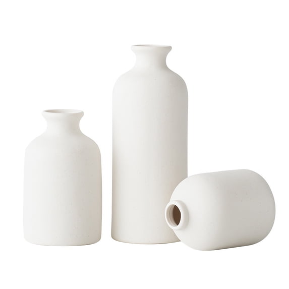 Ceramic vase set, Modern home decor vases, Suitable for bookshelves ...