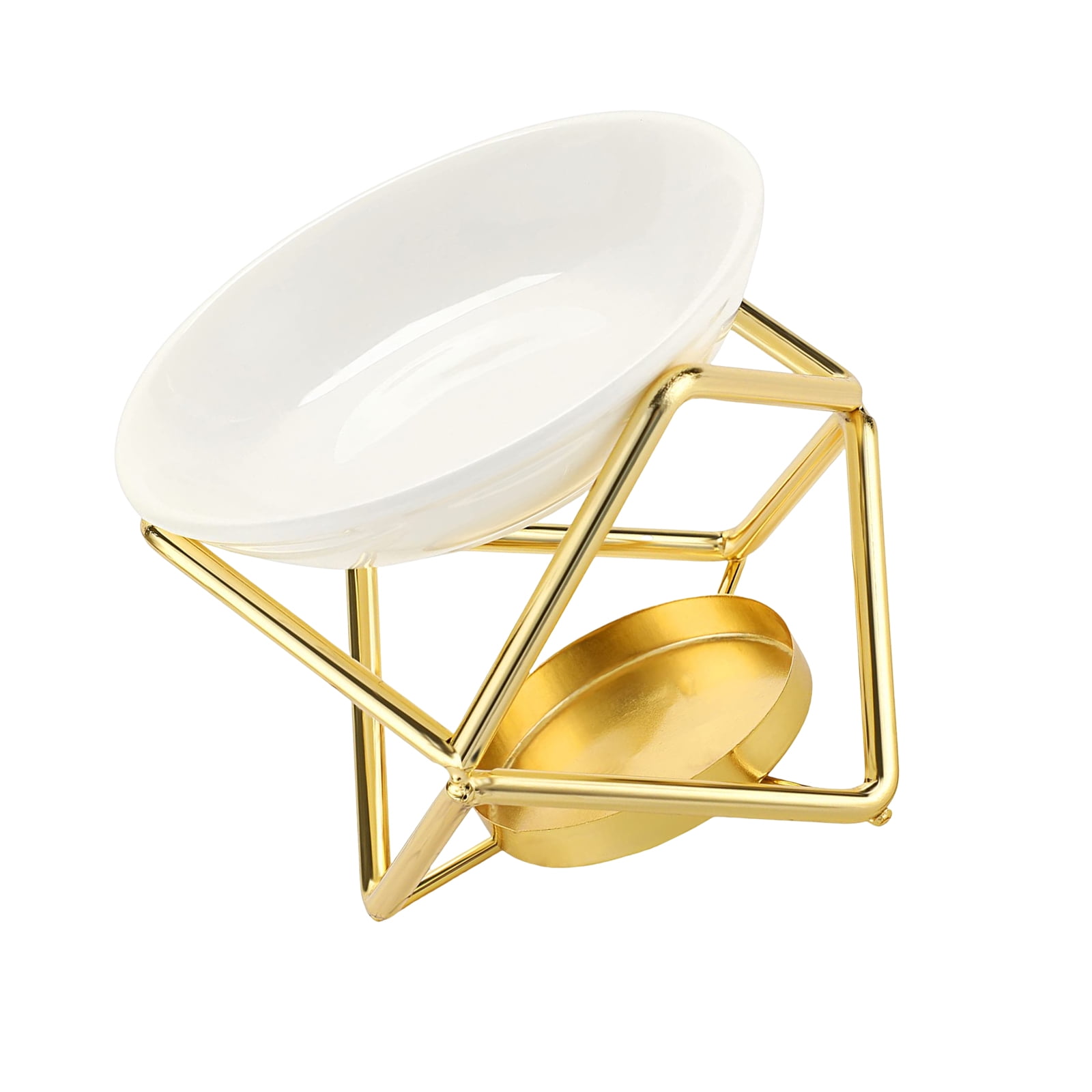 Ceramics Bowl and Metal Tealight Holder Aromatherapies Essential Oil ...