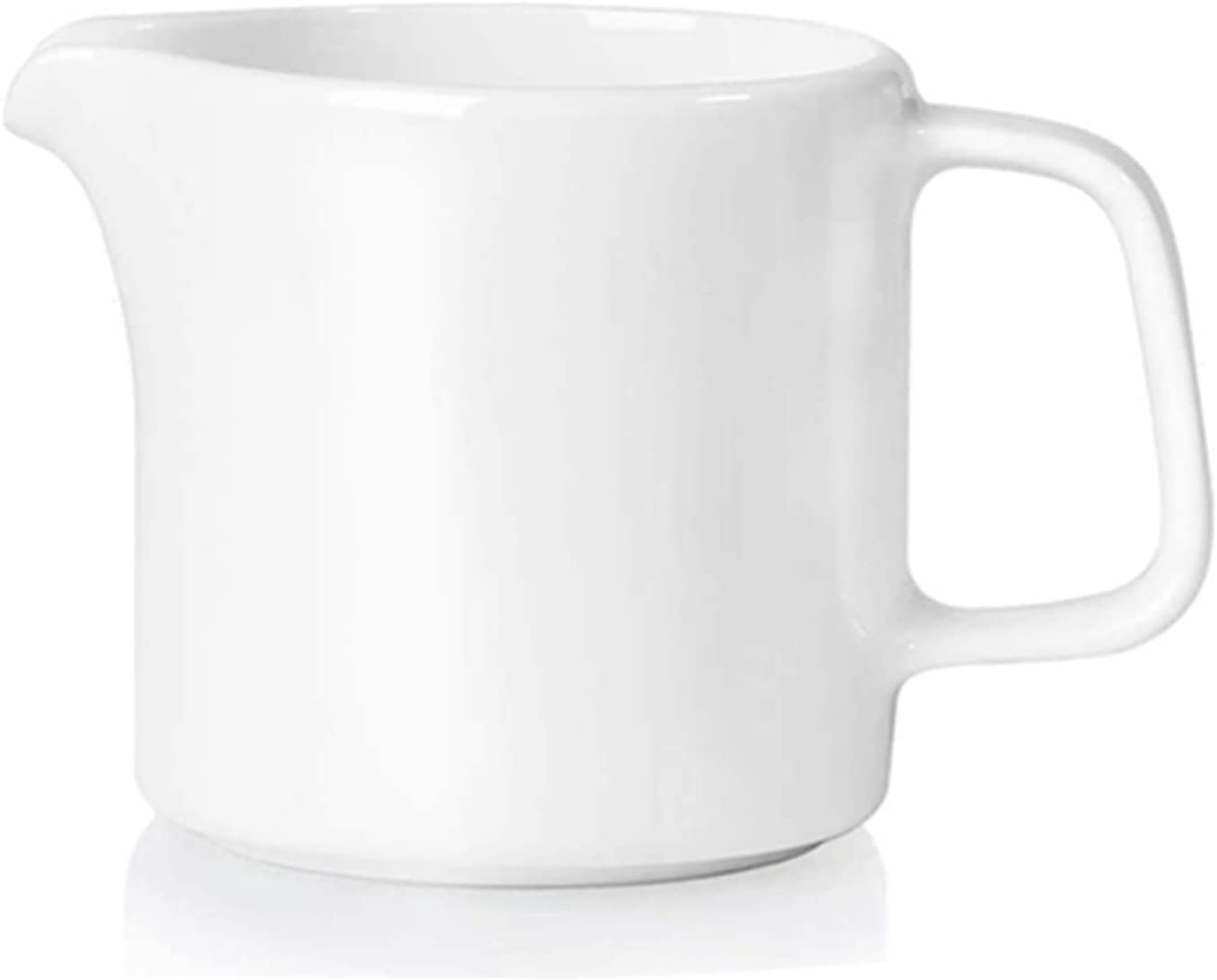 ONTUBE 12 OZ Ceramic Creamer Pitcher, Coffee Milk Storage, Dishwasher ...