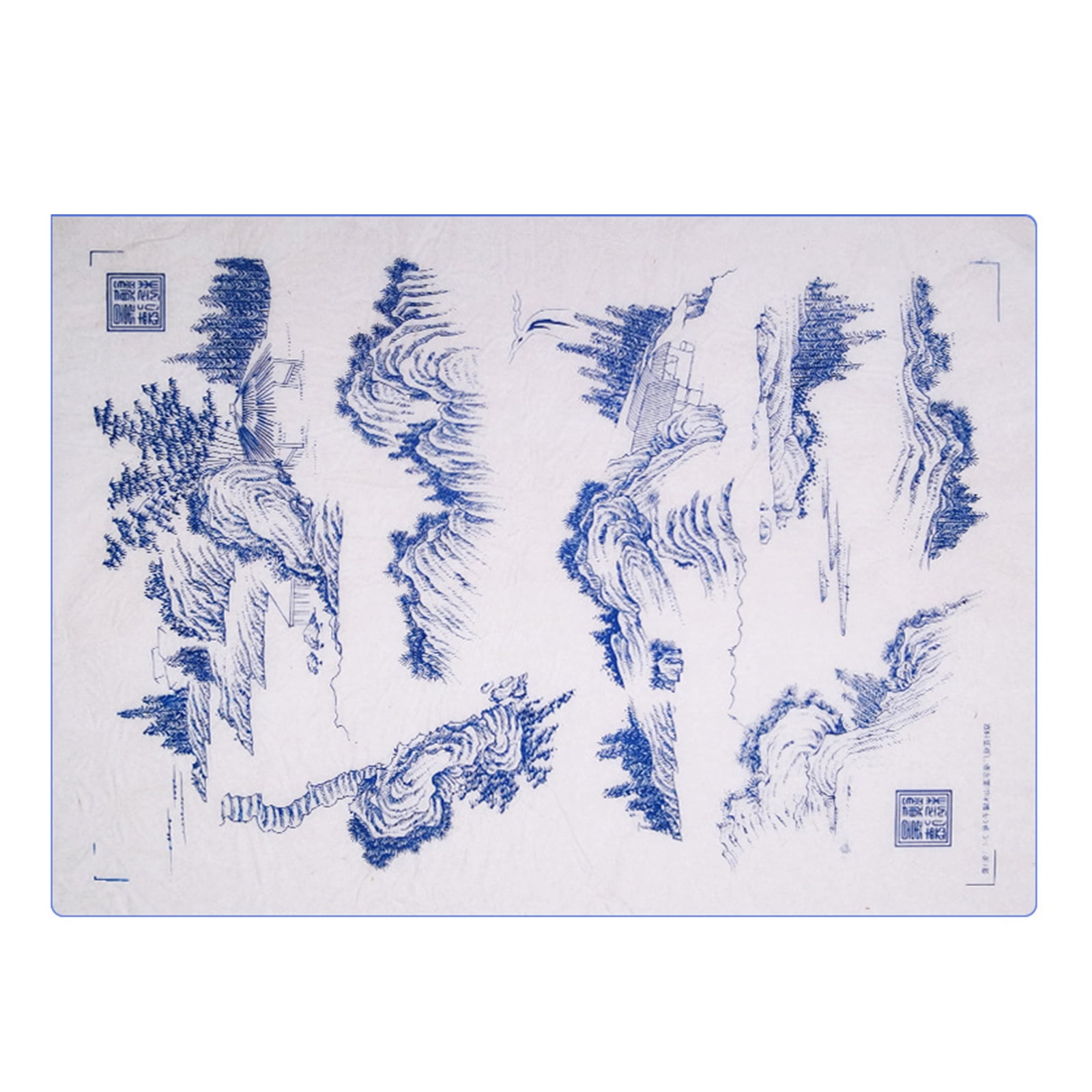 Ceramics Paper Pottery Ceramics Clay Transfer Paper Underglaze Flower ...