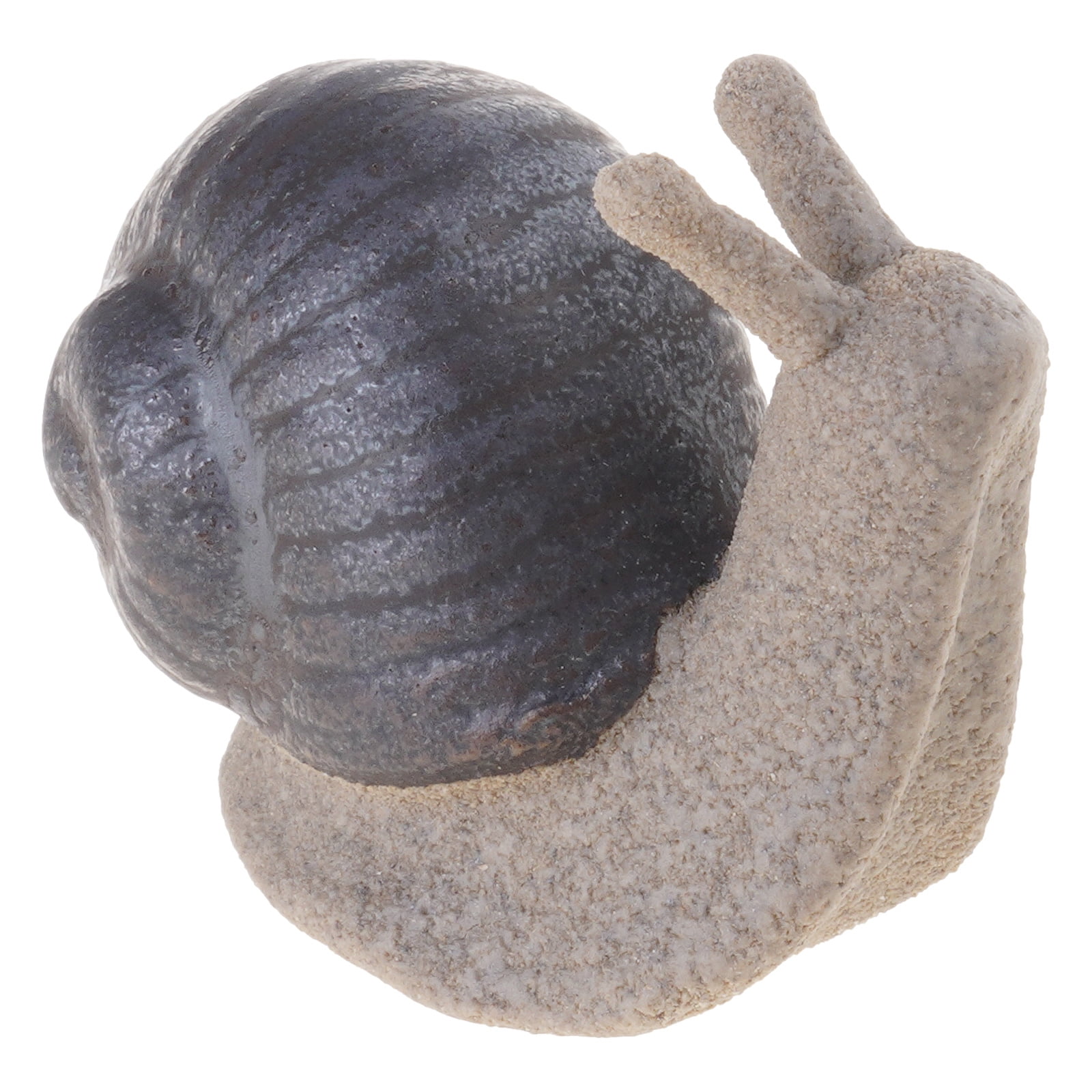 Ceramics Pottery Small Snail Figure Funny Miniature Snail Model Bonsais ...