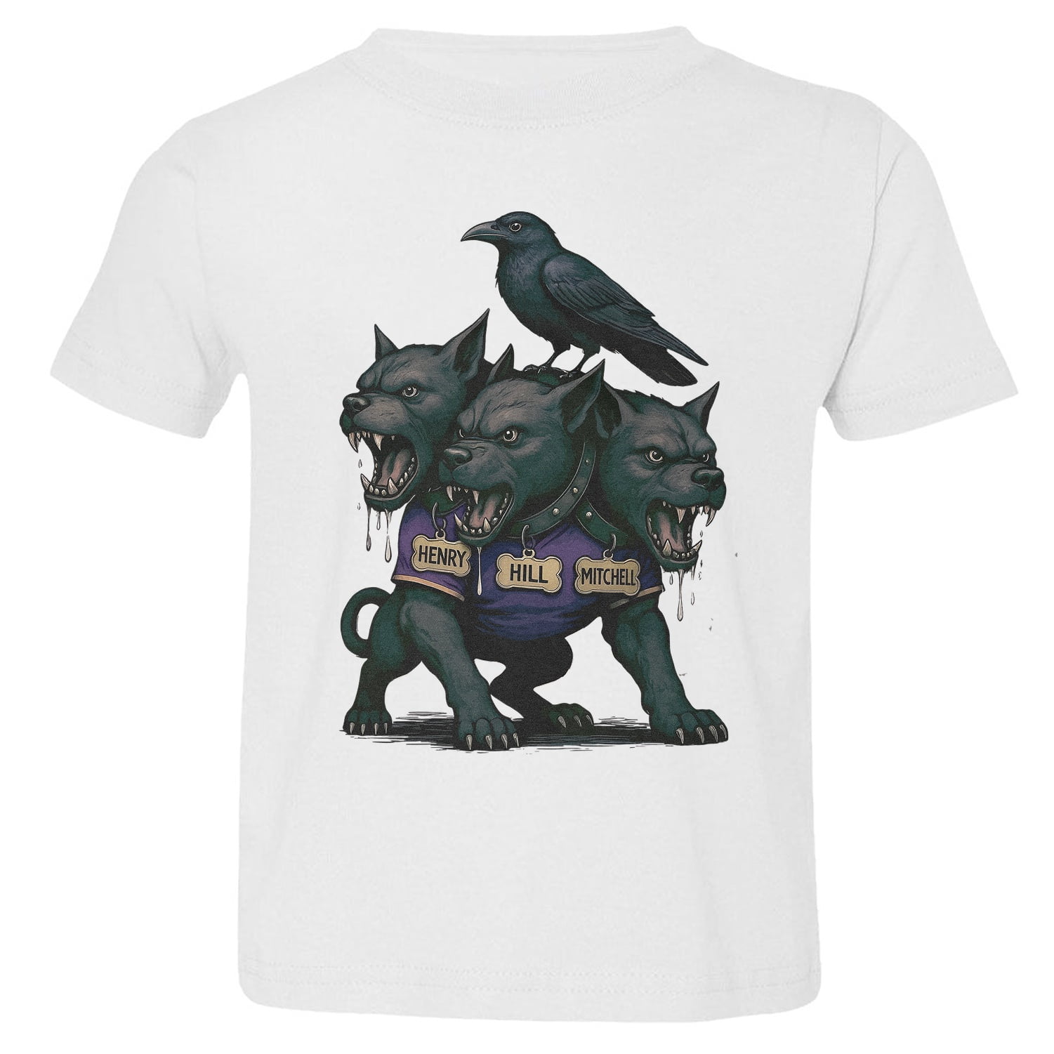 Cerberus Baltimore Trio – Henry Hill Mitchell Tribute Toddler T-Shirt ...