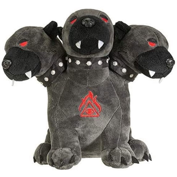 Pacific Giftware Hellions Plush Cerberus Plush, 8.5" x 9.5" x 8.5 ...
