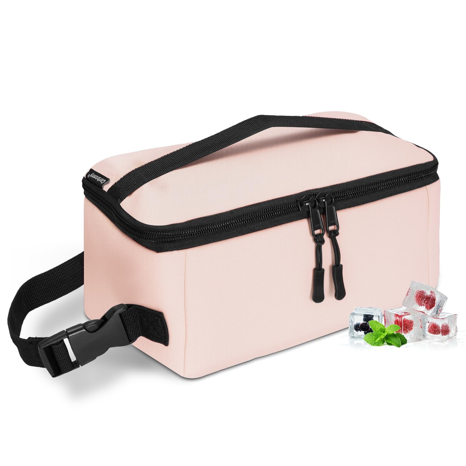 Cerbonny Small Laptop Bag, Mini Cooler with Insulated Lunch Box for ...