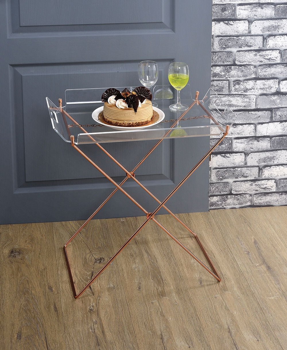 Cercie Clear Acrylic Tray Table - Walmart.com