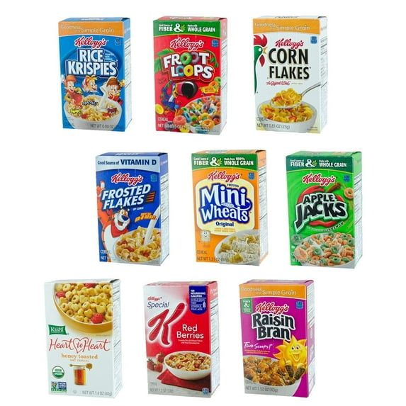 Cereal Assorted Individual box, 1.02 ounce -- 72 per case. - Walmart.com