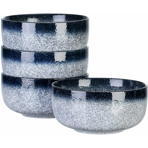 Cereal Bowls - 36 Ounce Japanese Noodle Bowl Set Ceramic Bowls for ...