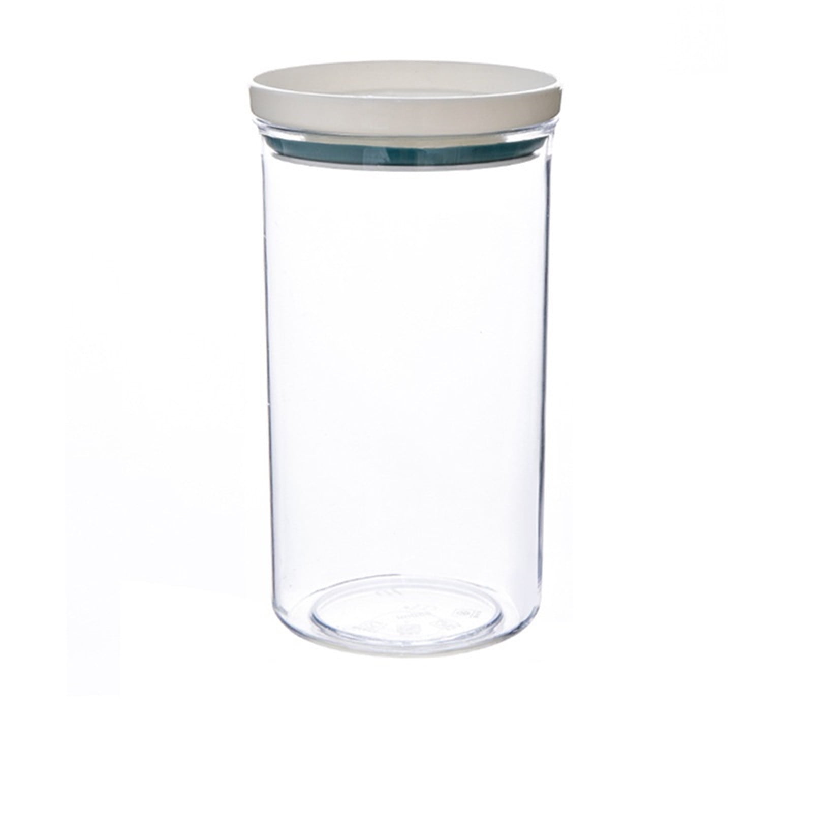 Cereal Containers Storage Plastic Jars Transparent Sealed Cans Small ...