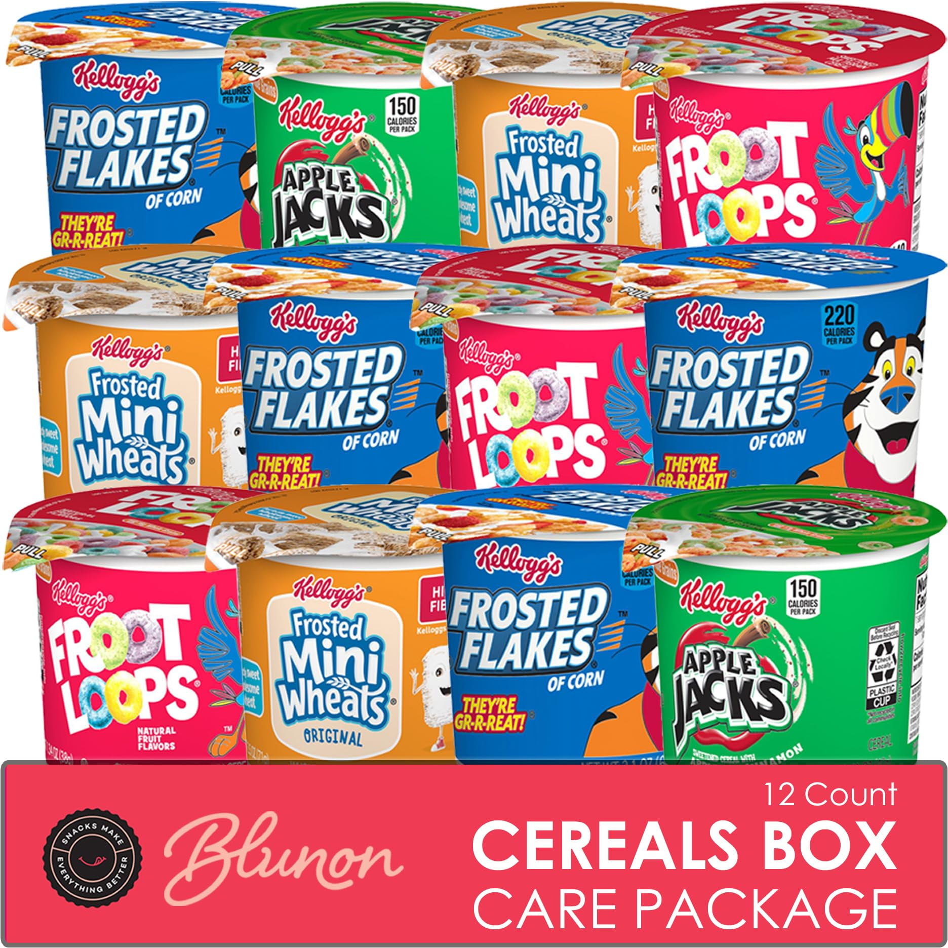 Cereal Cups Variety Pack STF9 - Single Serve Breakfast Cereal ...