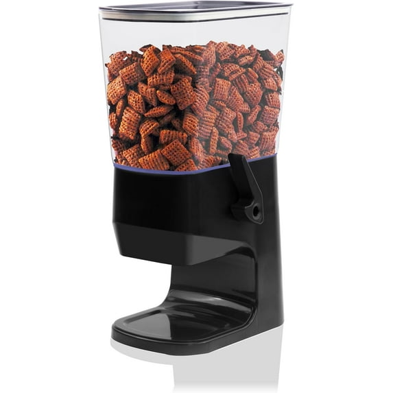 Cereal Dispenser Countertop 1 Pack, Dry Food Dispenser Snack Organizer ...